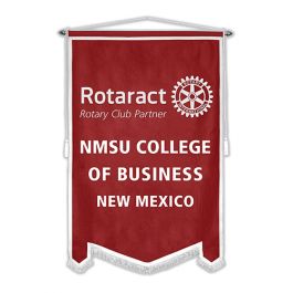 4' x 6' Custom Flock Rotaract Banner CRS Marketing