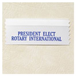 President Elect Rotary International CRS Marketing