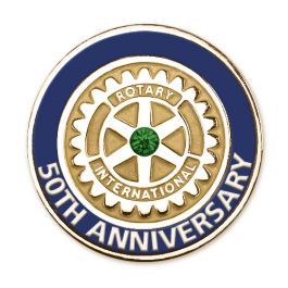 50th Anniversary Lapel Pin CRS Marketing