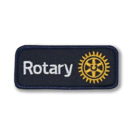 Rotary Masterbrand Signature Logo Embroidered Patch CRS Marketing