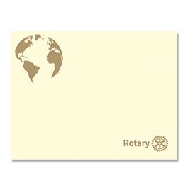 Rotary Masterbrand Card with Envelope - Pack of 10 CRS Marketing