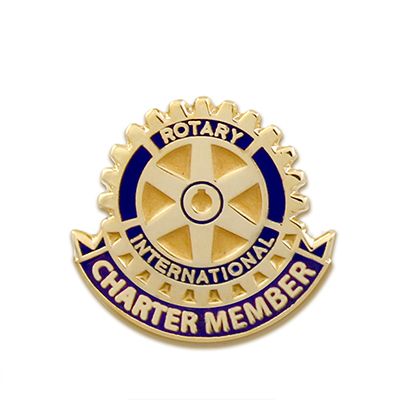 Rotary Club Member Lapel Pins Canadian Supplier CRS Marketing
